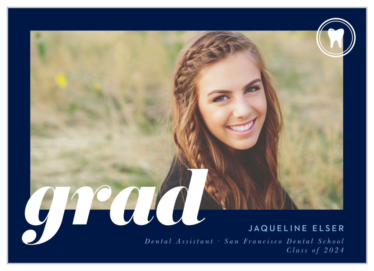 Dental School Graduation Announcements by Basic Invite