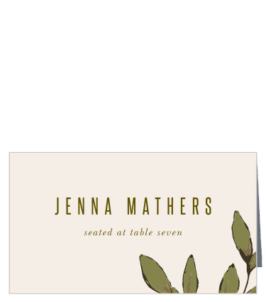 Whimsical Wonderland Wedding Menus by Basic Invite