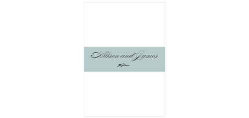 Entwined Blocks Wedding Invitations by Basic Invite