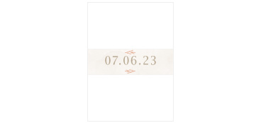 Hexagon Botanicals Wedding Programs by Basic Invite