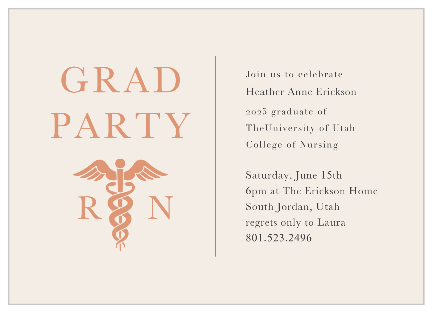 Nursing Graduation Invitations Diy Graduation Party Invitations 2025