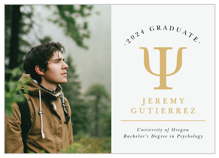 Psychology Graduation Announcements And Invitations - Match Your Color ...