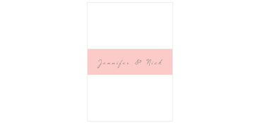 Illustrated Rose Portrait Wedding Invitations by Basic Invite