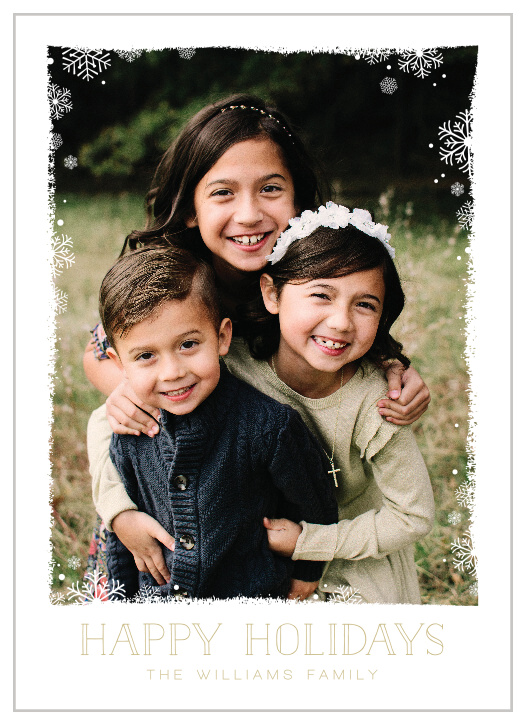 Happy Holidays Cards - Match Your Color & Style Free!