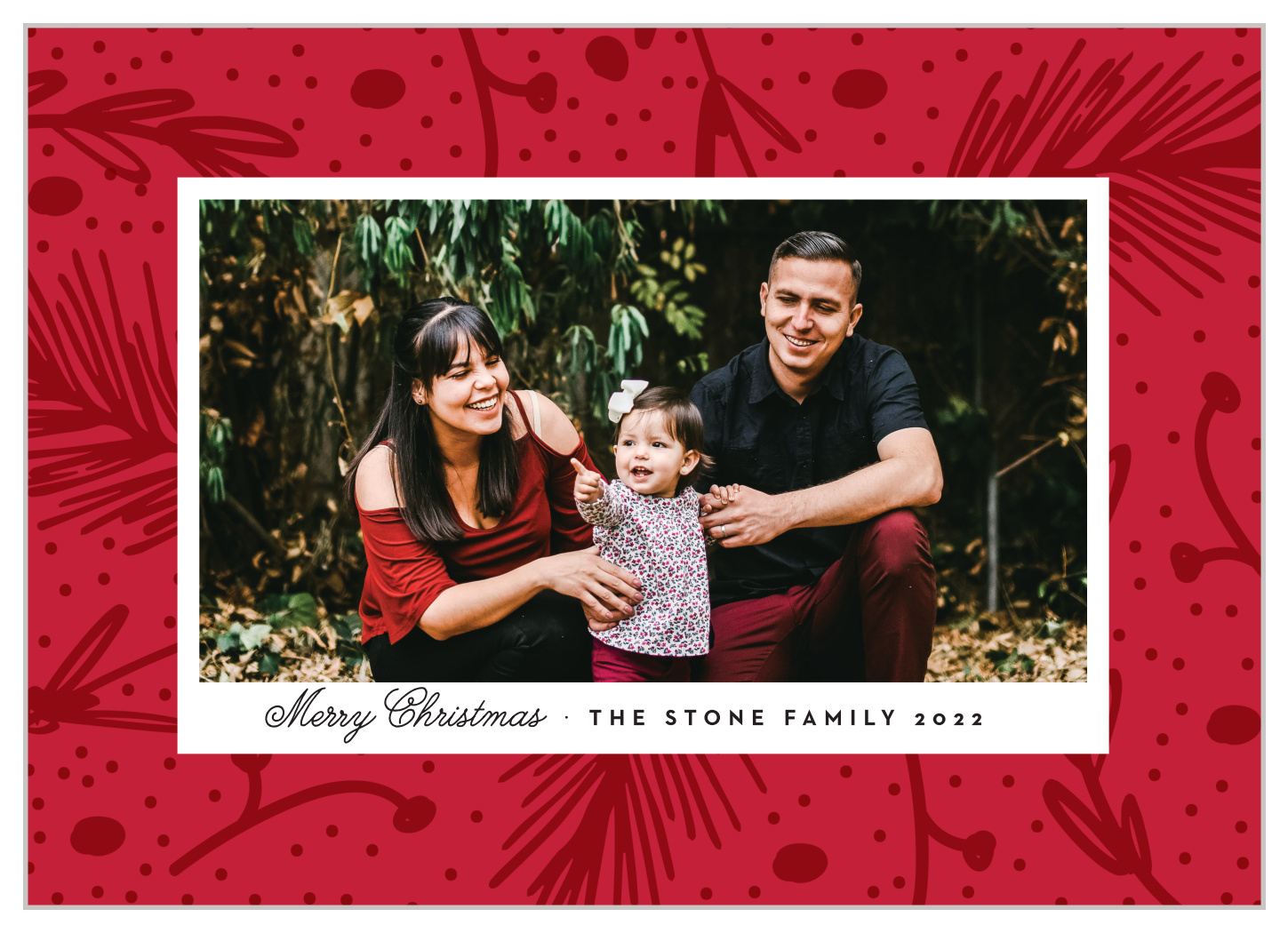 Festive Doodles Christmas Cards By Basic Invite