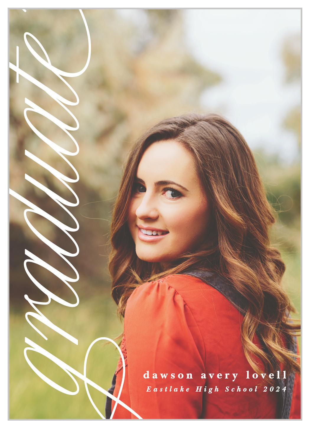 Scholarly Perception Graduation Announcements by Basic Invite