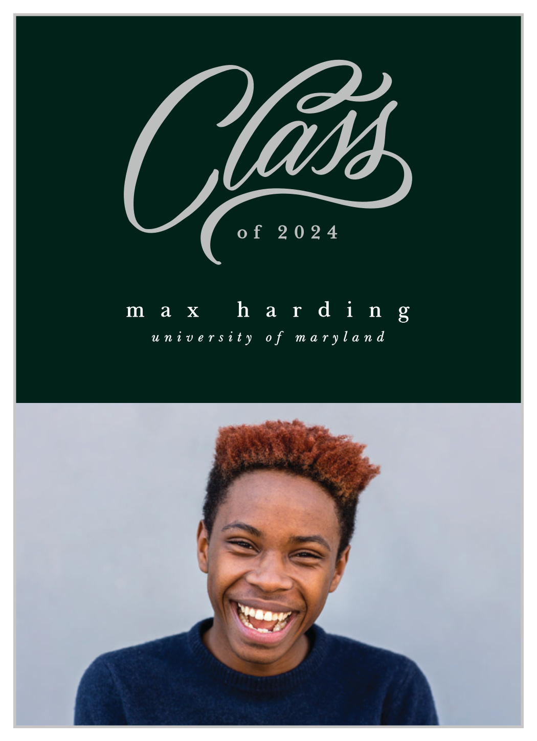 Graduating Class Graduation Announcements by Basic Invite