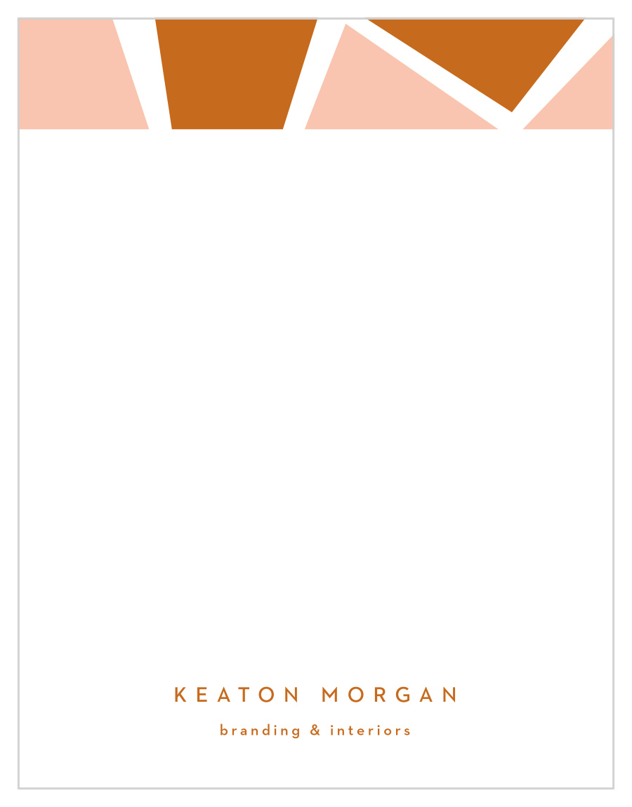 Artful Edge Business Stationery by Basic Invite