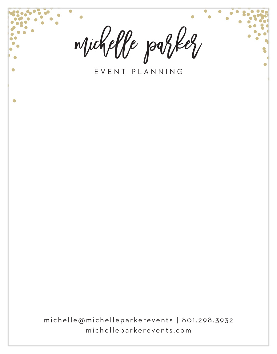Event Planner Business Stationery by Basic Invite