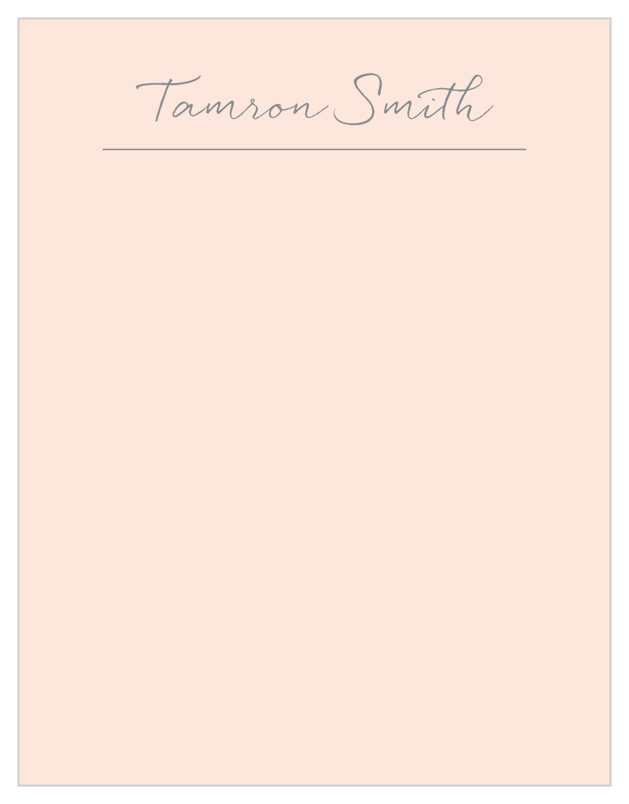 Signature Style Business Stationery by Basic Invite