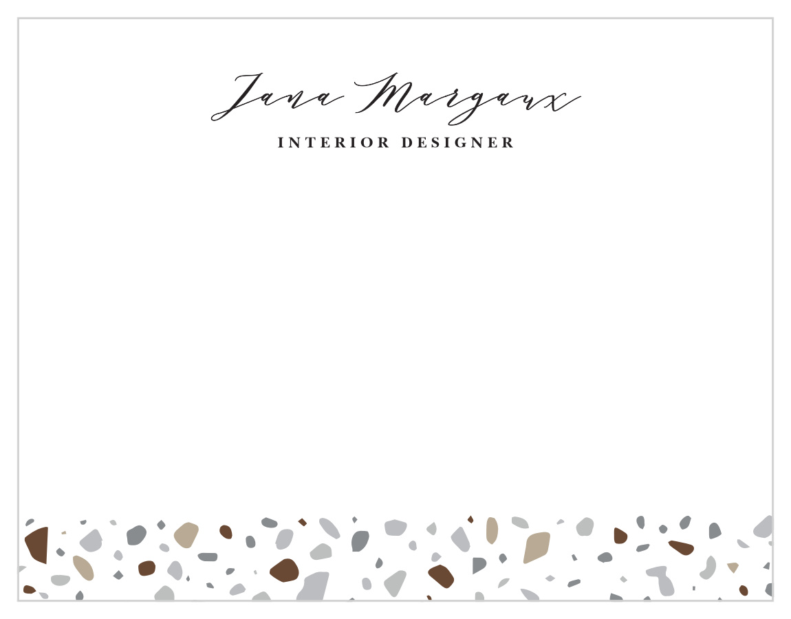 Silver Composite Business Stationery by Basic Invite