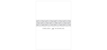 Tucson Skyline Wedding Stickers by Basic Invite