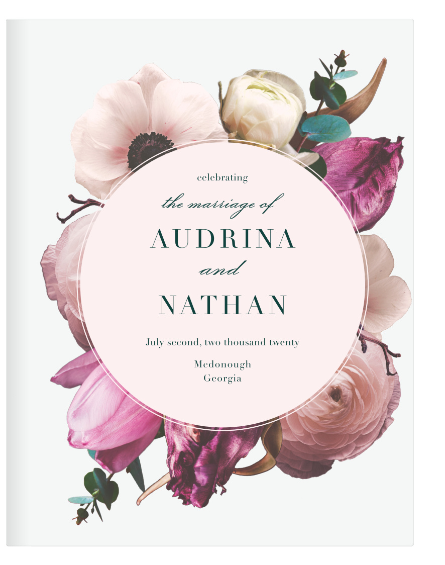 Southern Romance Seal & Send Wedding Invitations by Basic Invite