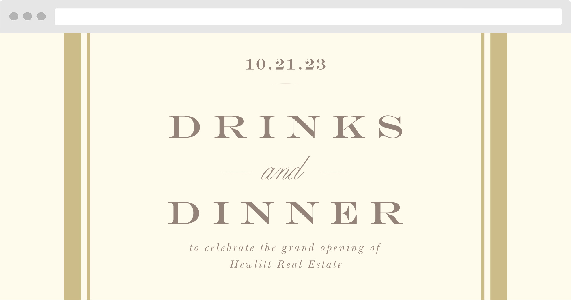 100% Free Party Websites | Match Your Colors & Style! - Basic Invite