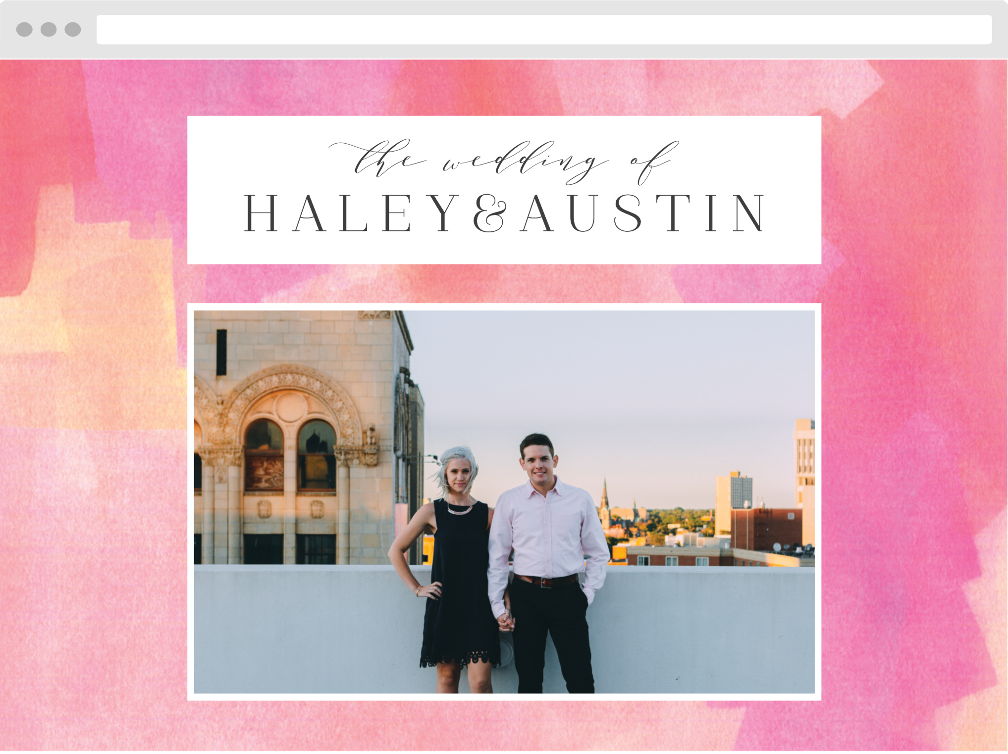 Art Always Save the Date Cards by Basic Invite