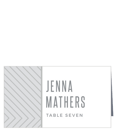 Mod Lines Wedding Menus by Basic Invite