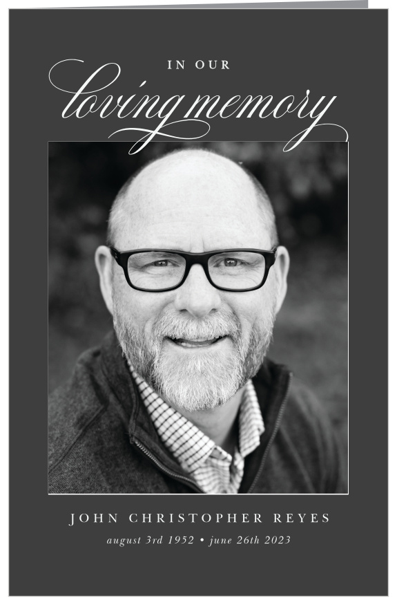 NEW Funeral Program Templates | Design Yours Instantly Online