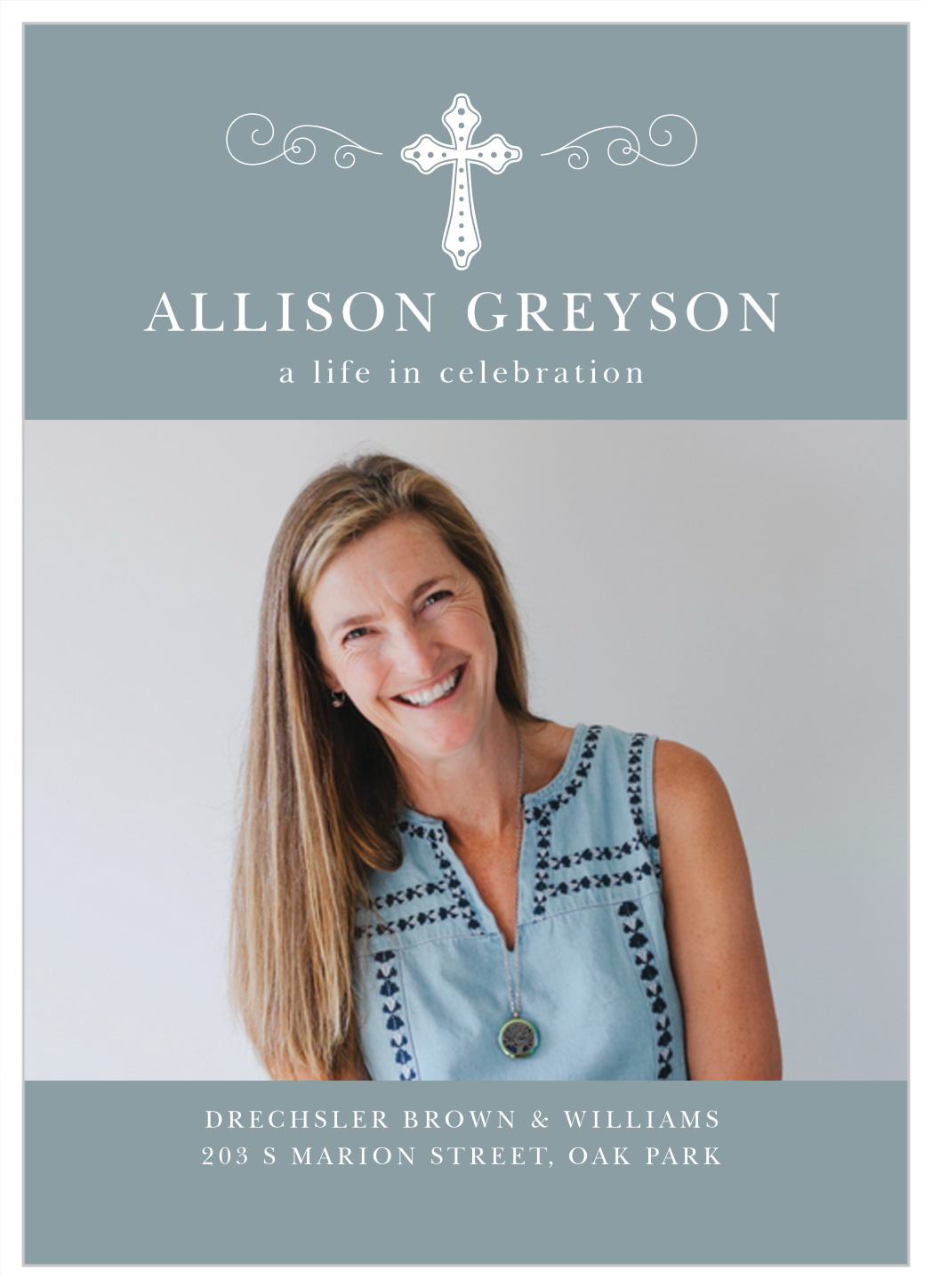 Blessed Cross Memorial Programs by Basic Invite