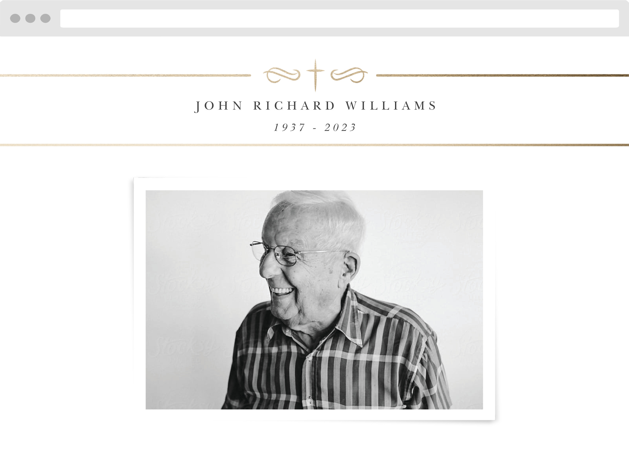 100% Free Memorial Websites | Personalize yours for the memory of your ...