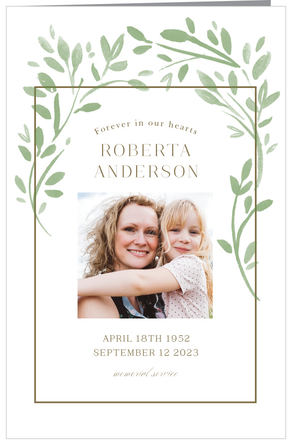 NEW Funeral Program Templates | Design Yours Instantly Online