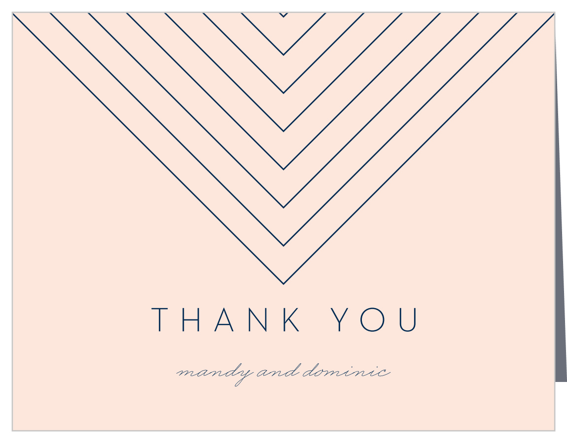 Mod Snaps Bridal Shower Thank You Cards by Basic Invite