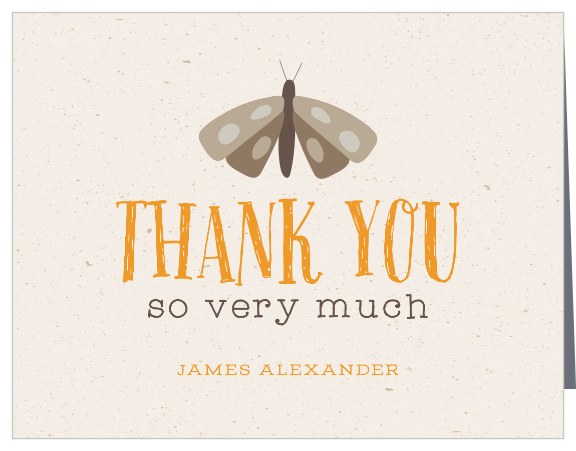 Bugs & Insects First Birthday Thank You Cards by Basic Invite