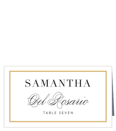 NEW Wedding Place Cards | Free Guest Name Printing!