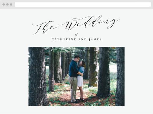 Classic Simplicity Wedding Invitations by Basic Invite