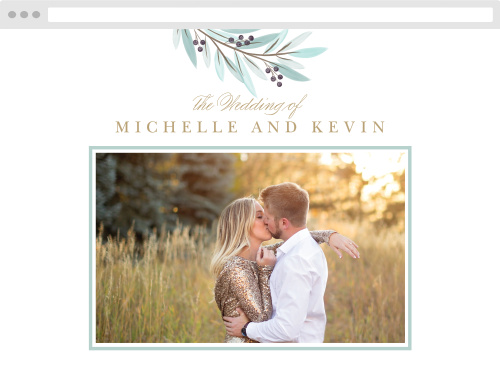 Geometric Union Wedding Invitations by Basic Invite