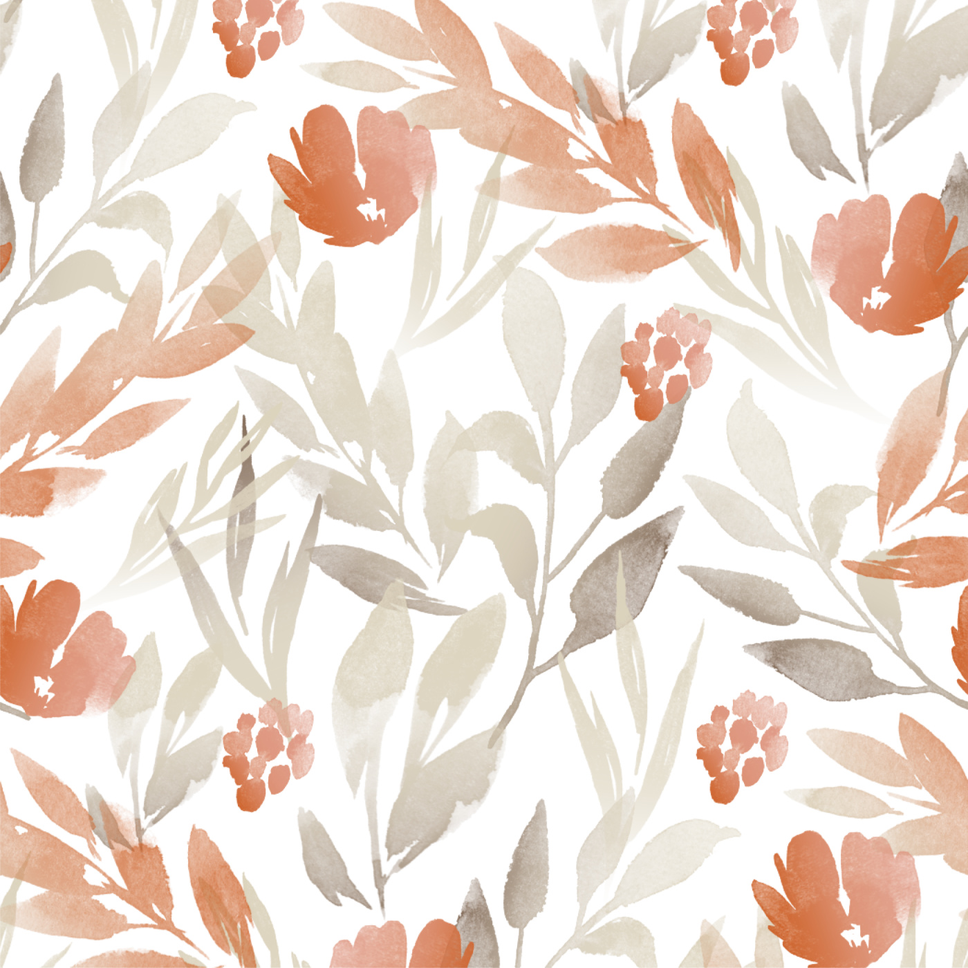 Fall Blooms Peel And Stick Removable Wallpaper | Love vs. Design