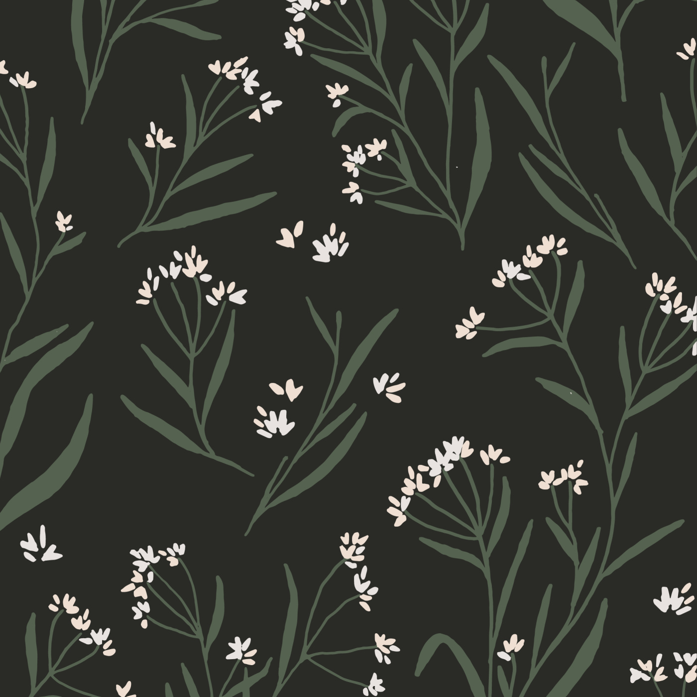 Paperwhite Garden Peel And Stick Removable Wallpaper | Love vs. Design