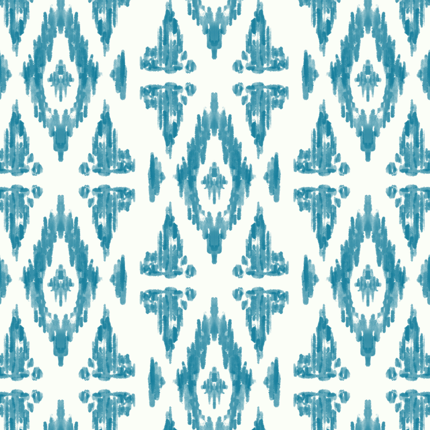 Painted Ikat Peel And Stick Removable Wallpaper | Love vs. Design