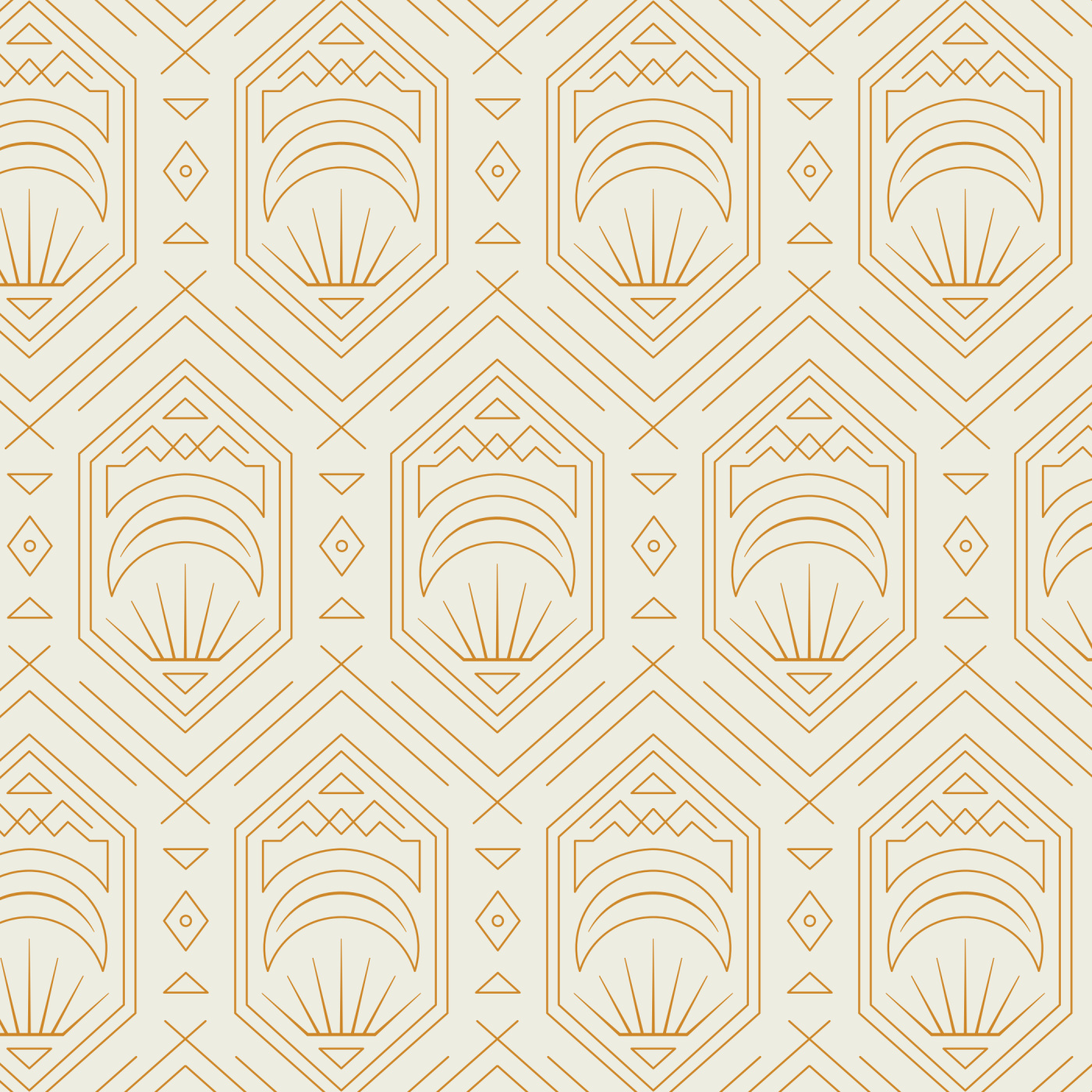 Modern Deco Wallpaper Peel And Stick Removable Wallpaper | Love vs. Design