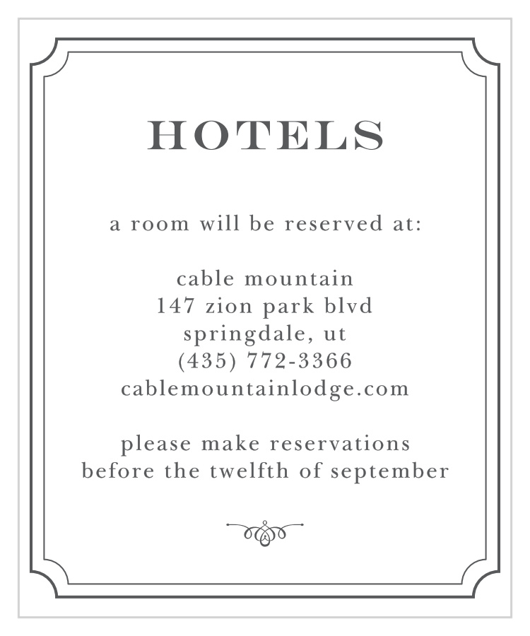 Elegant Script Wedding Invitations by Basic Invite