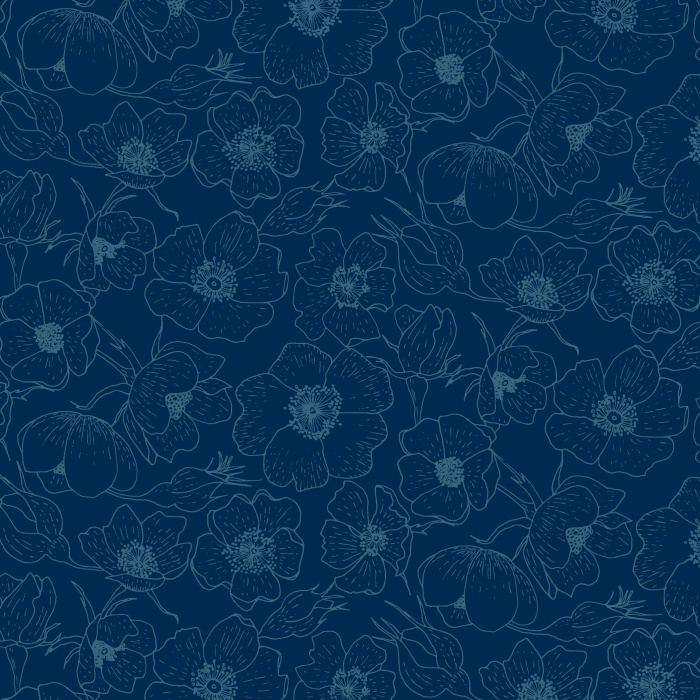 Navy Blue Pattern Background
