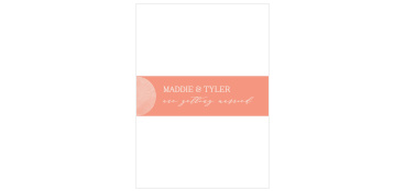 Earthy Mod Place Cards by Basic Invite