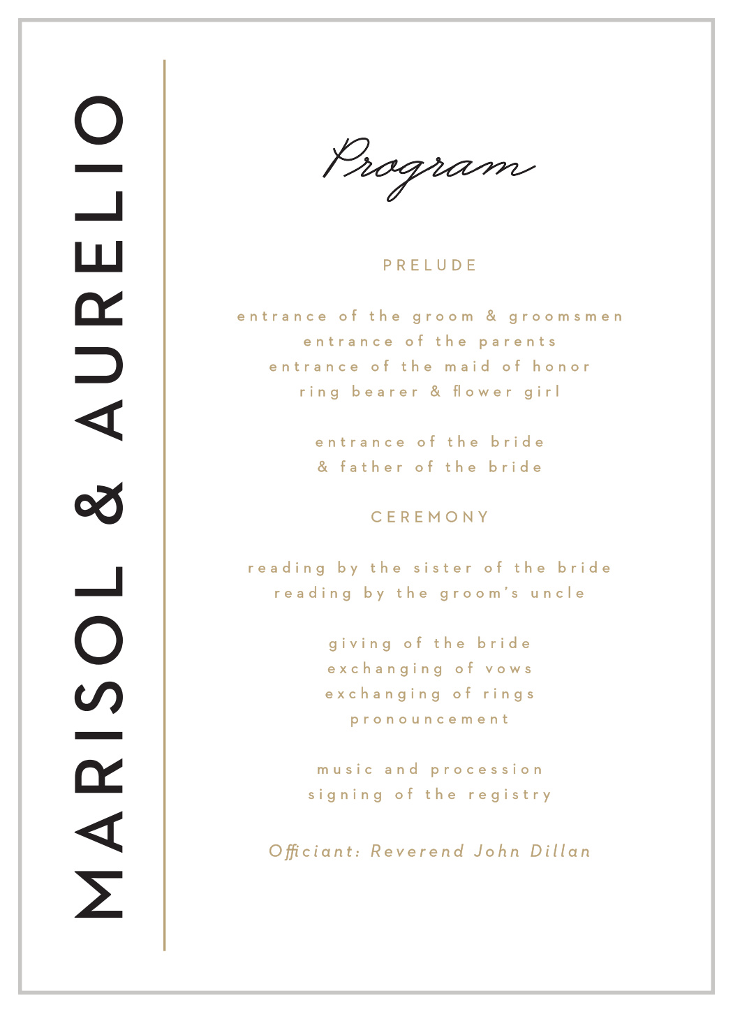 Mod Grid Wedding Invitations by Basic Invite