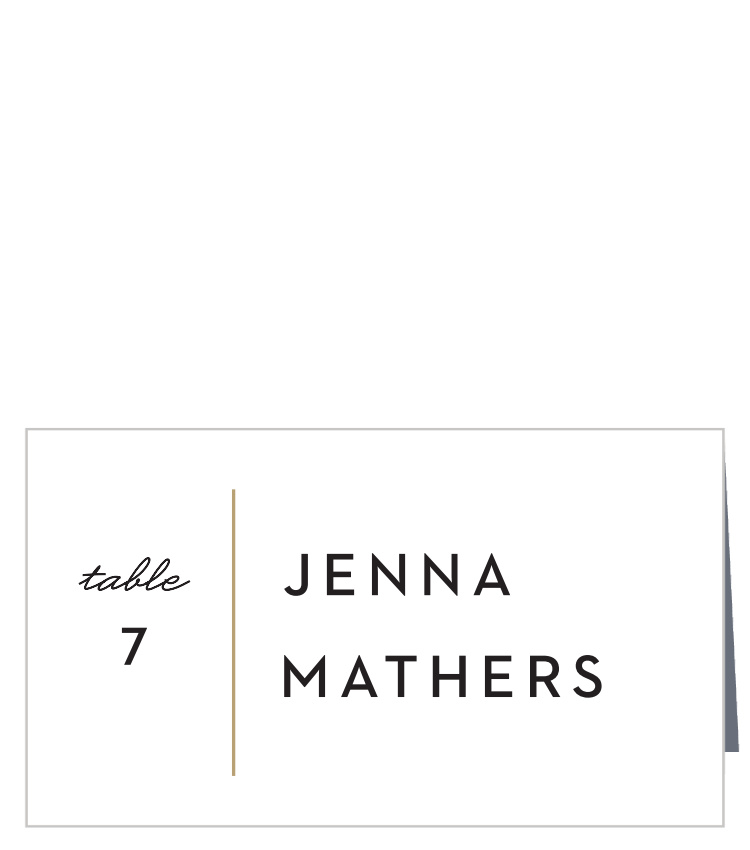 Mod Grid Place Cards by Basic Invite