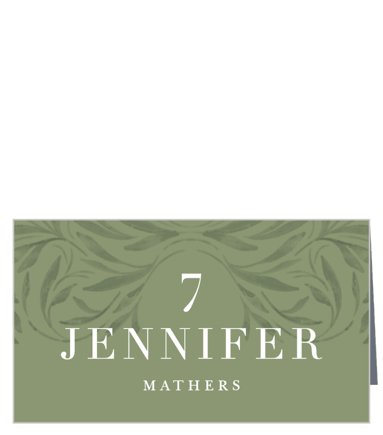 Engraved Elegance Place Cards by Basic Invite