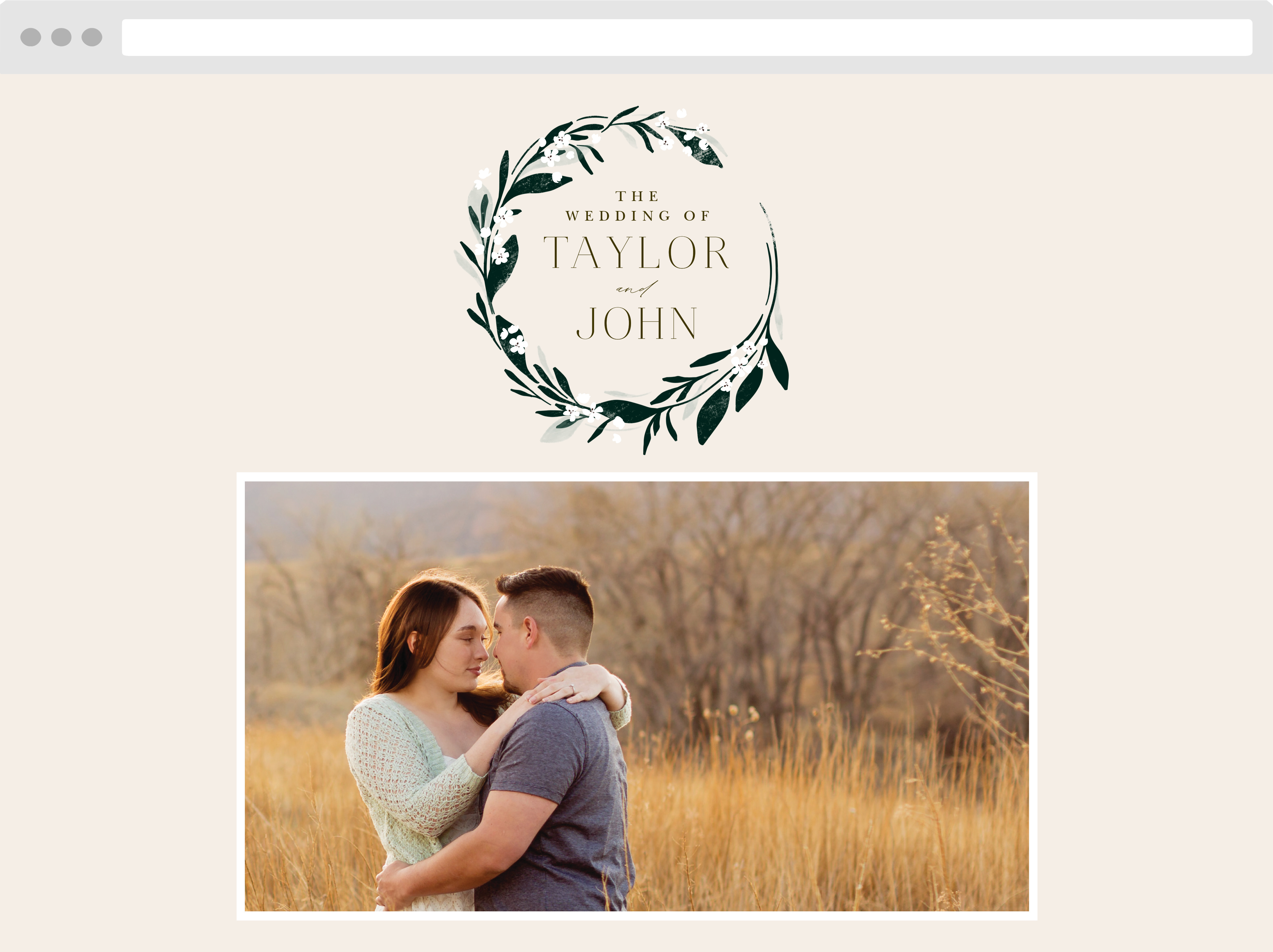 Encircled Elegance Wedding Invitations by Basic Invite