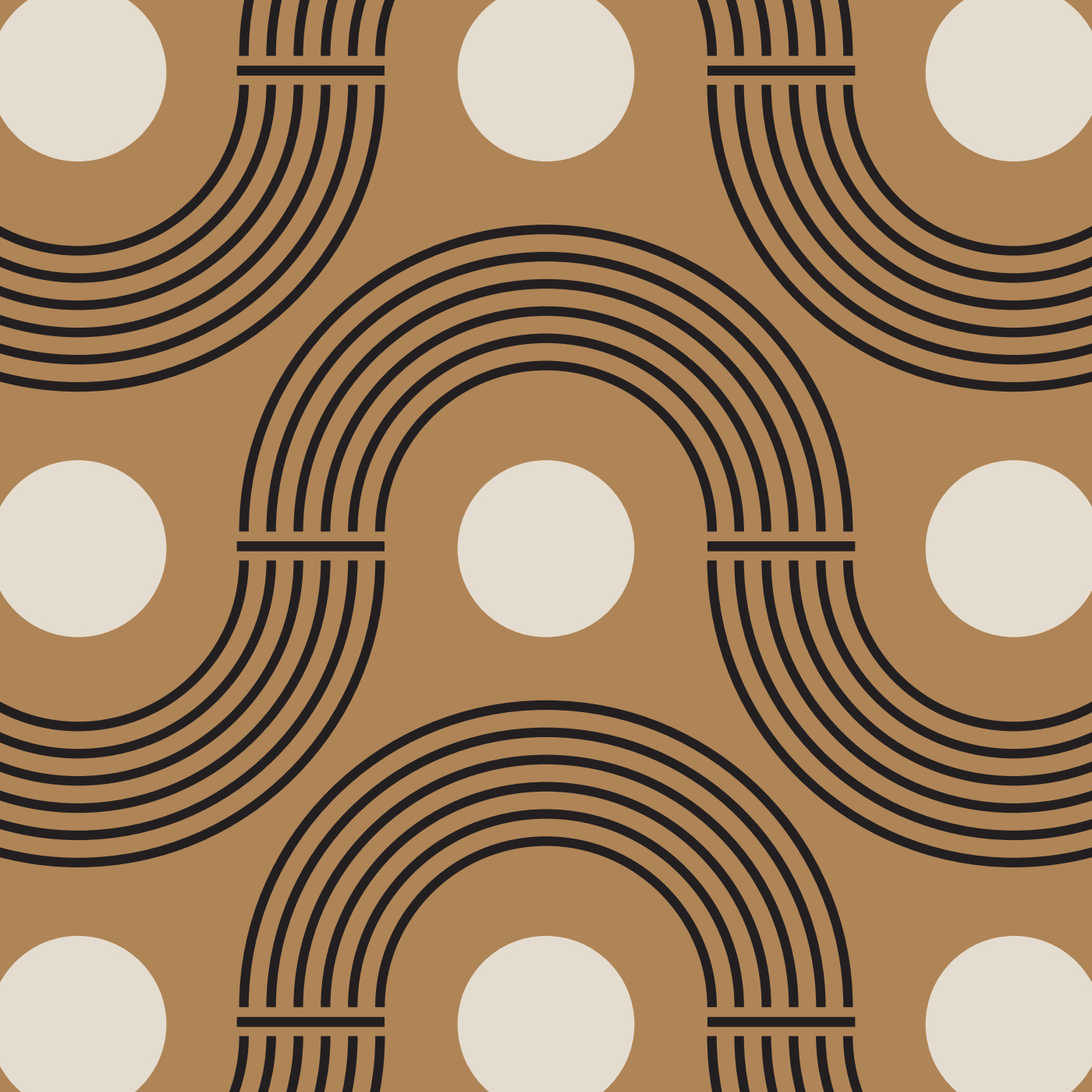 Geometric Wave Peel and Stick Wallpaper | Love vs. Design