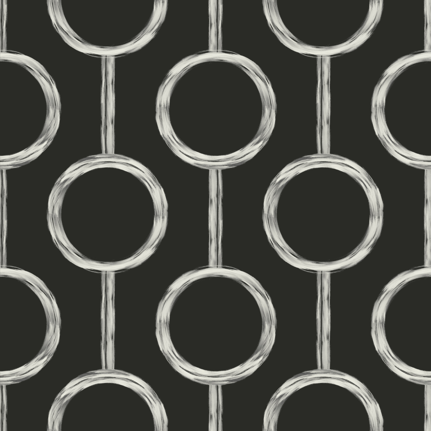 Textured Rings Peel And Stick Removable Wallpaper | Love vs. Design