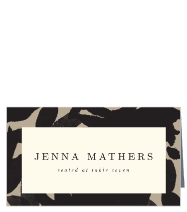 Inked Florals Wedding Invitations by Basic Invite