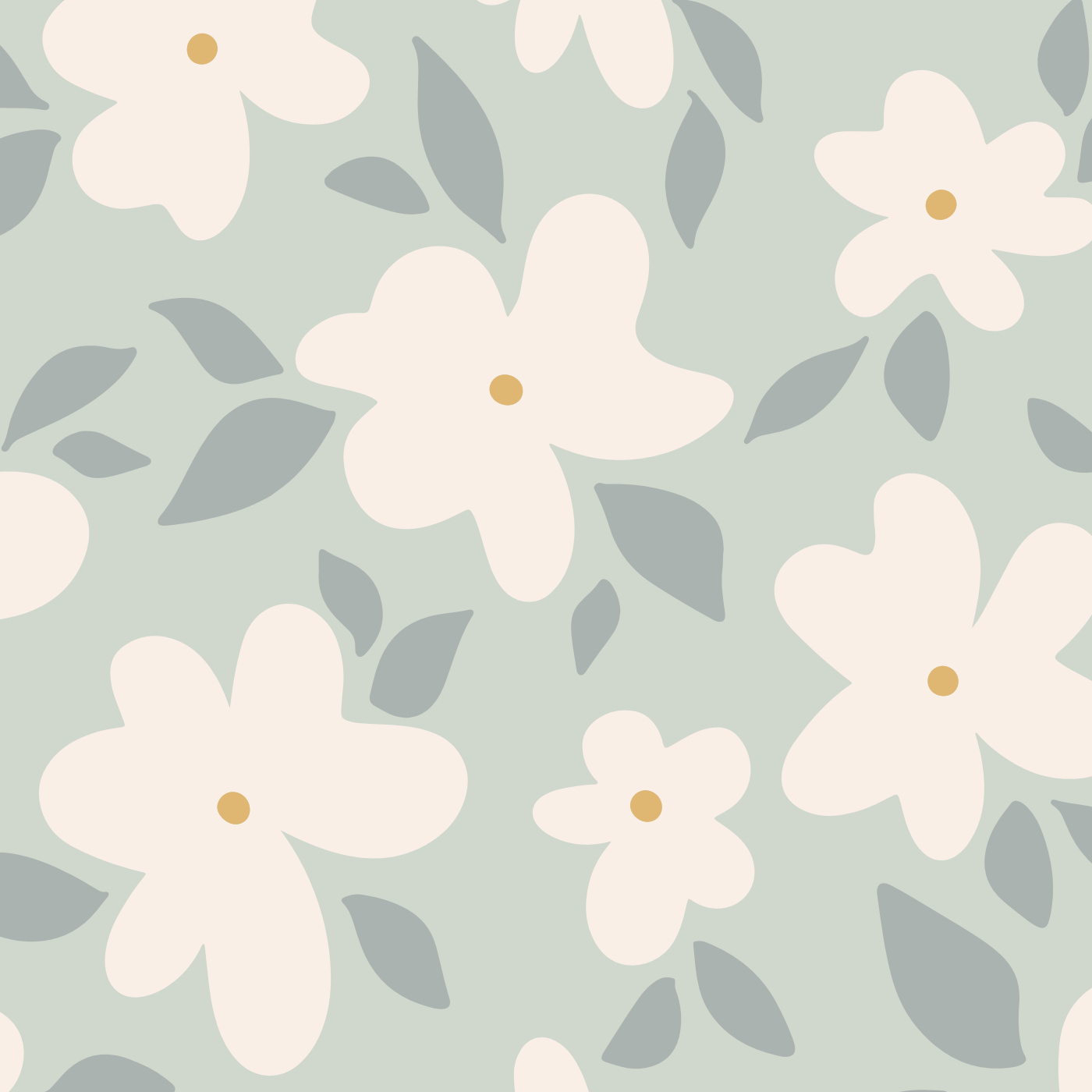 Abstract Meadow Peel And Stick Removable Wallpaper | Love vs. Design