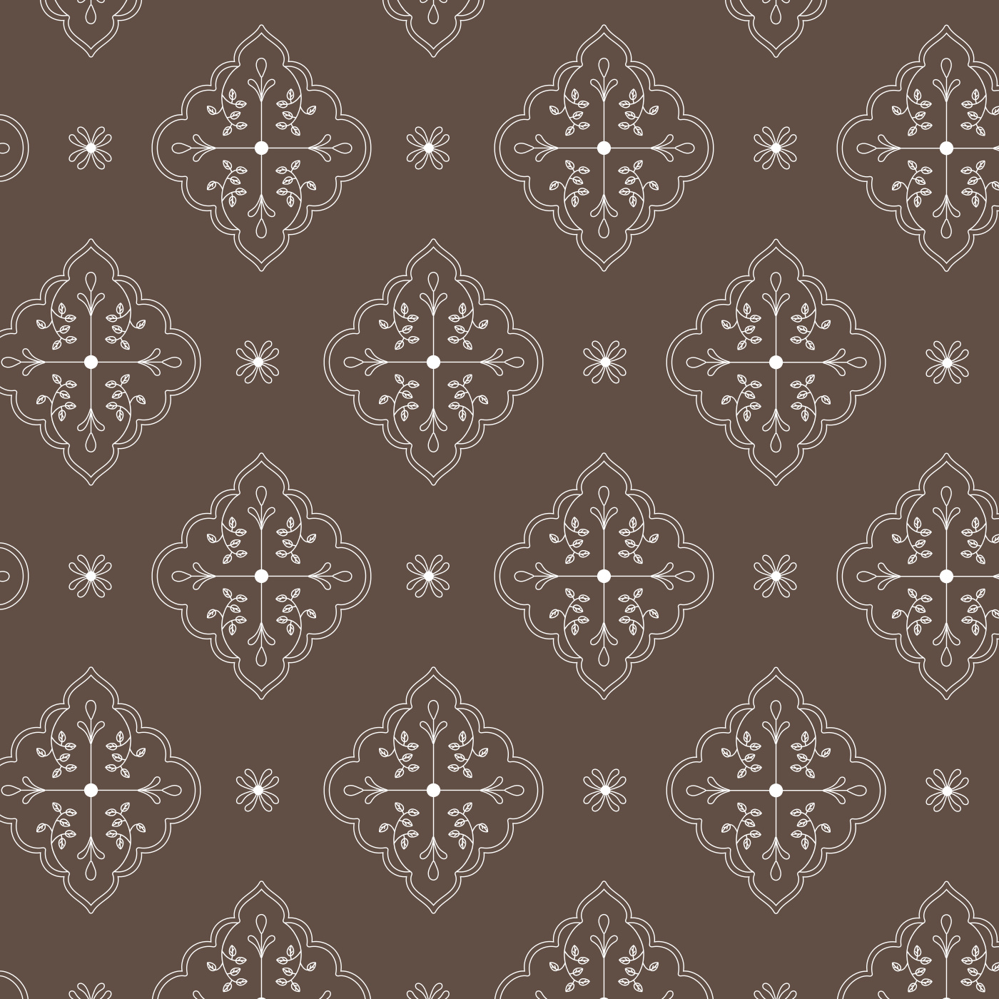 Moroccan Medallion Peel And Stick Removable Wallpaper | Love vs. Design