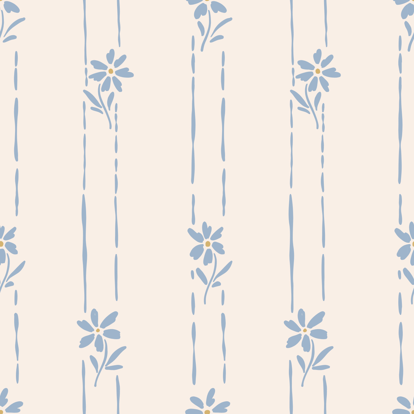 Little Lillies Peel And Stick Removable Wallpaper | Love vs. Design