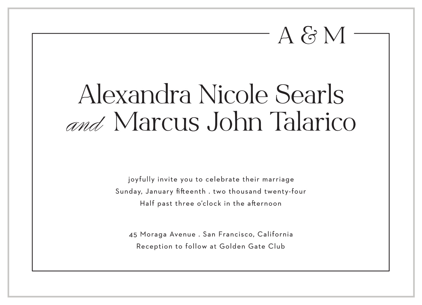 Love Space Wedding Invitations by Basic Invite