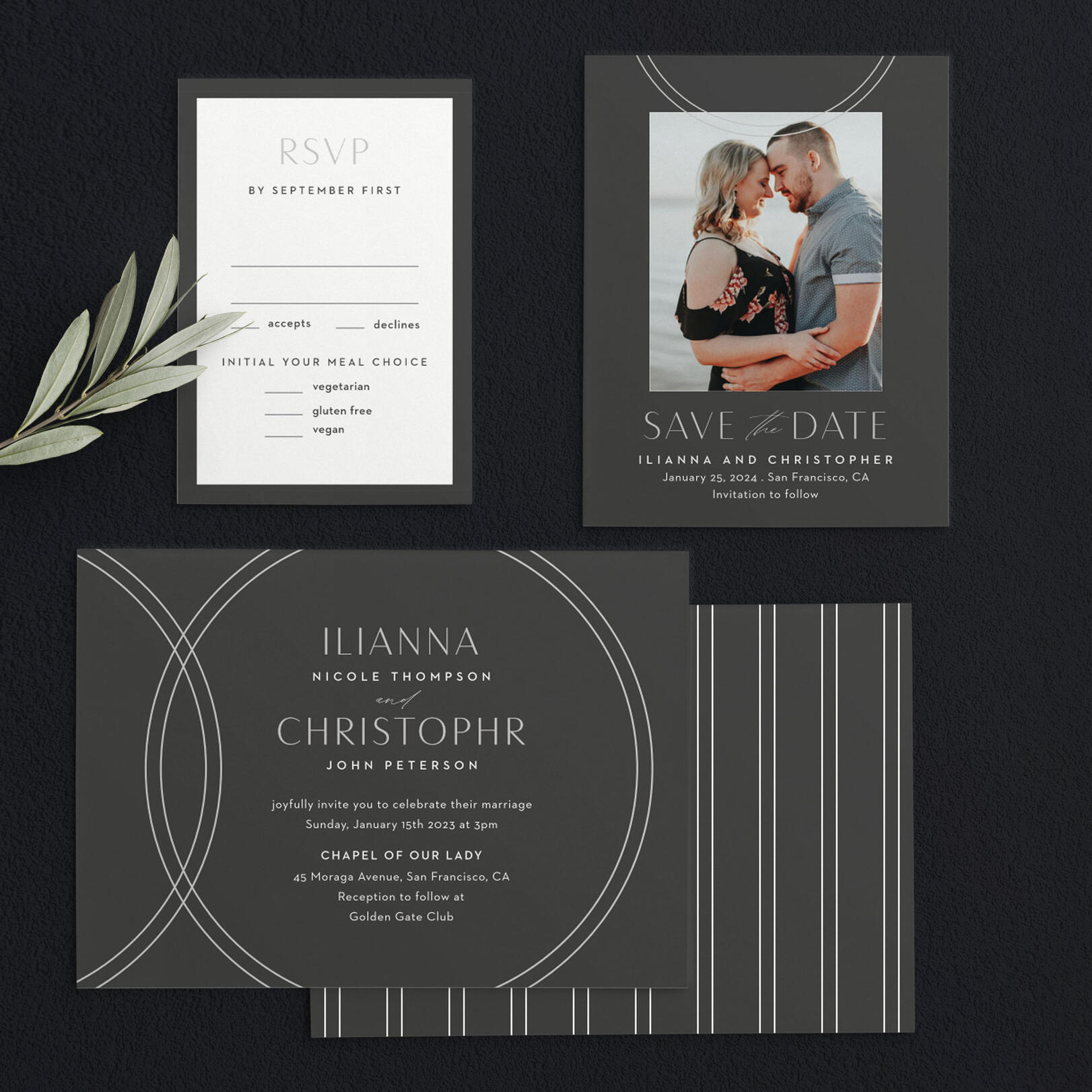 Ring Simplicity Wedding Invitations by Basic Invite
