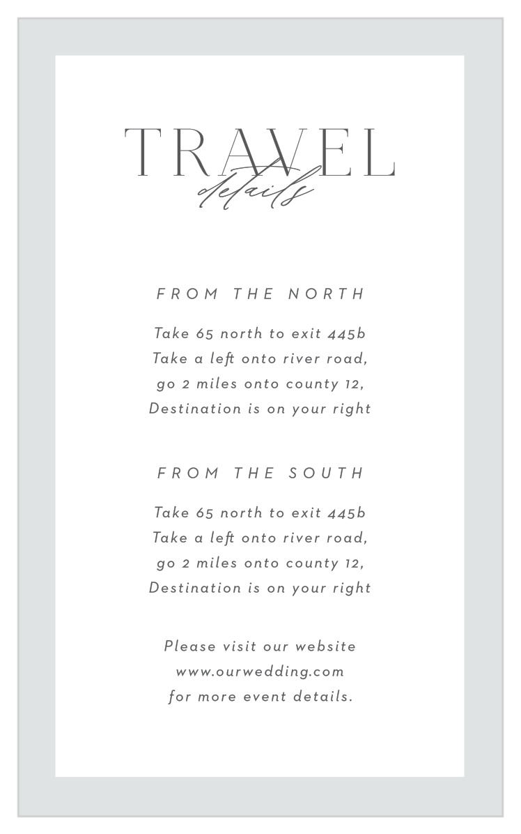 Asymmetrical Initials Wedding Invitations by Basic Invite