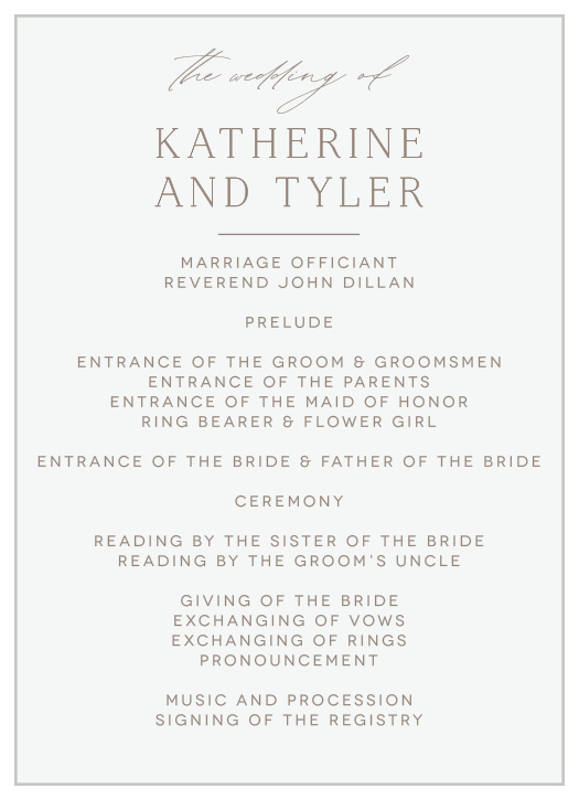 Romantic Type Wedding Invitations by Basic Invite